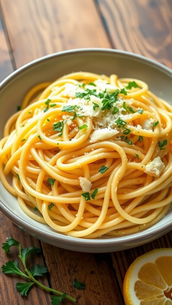 Garlic Butter Spaghetti Recipe